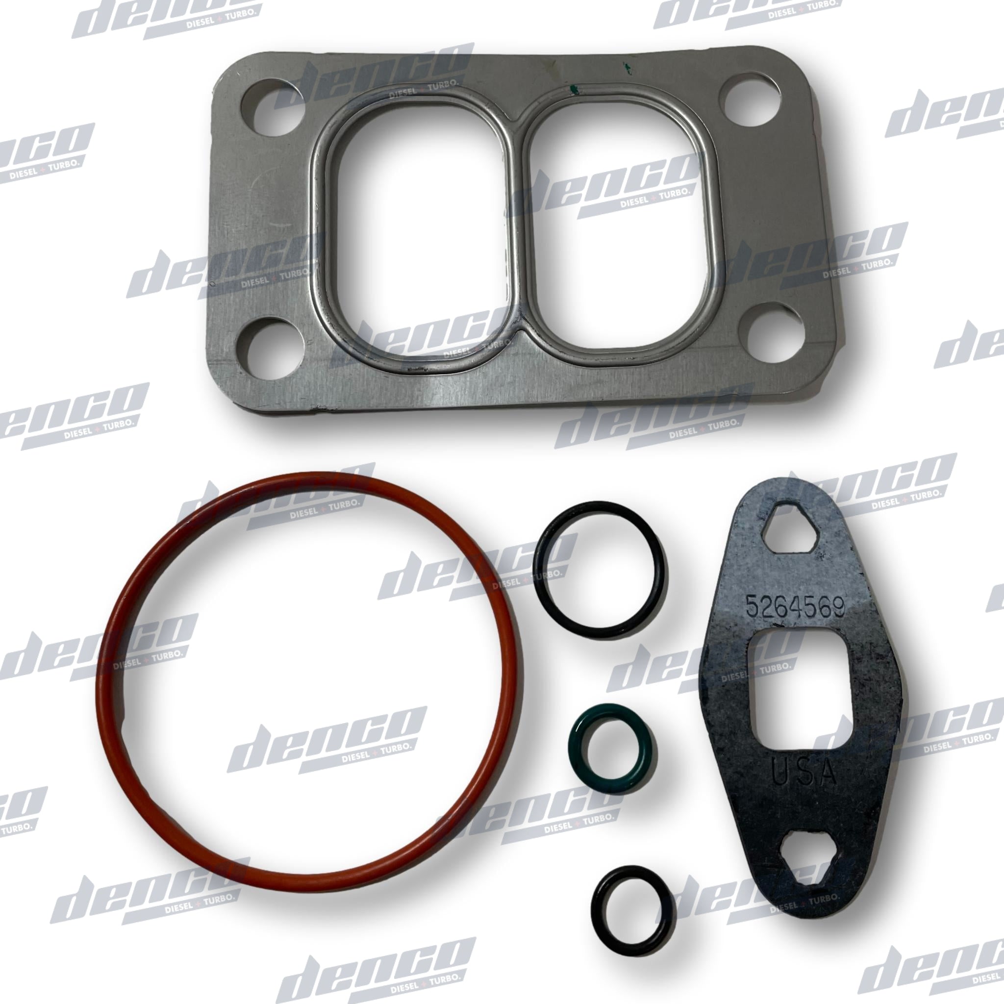 2839423H NEW TURBOCHARGER HX40W CUMMINS QSL, CASE-IH MX275 / MX305, NE ...