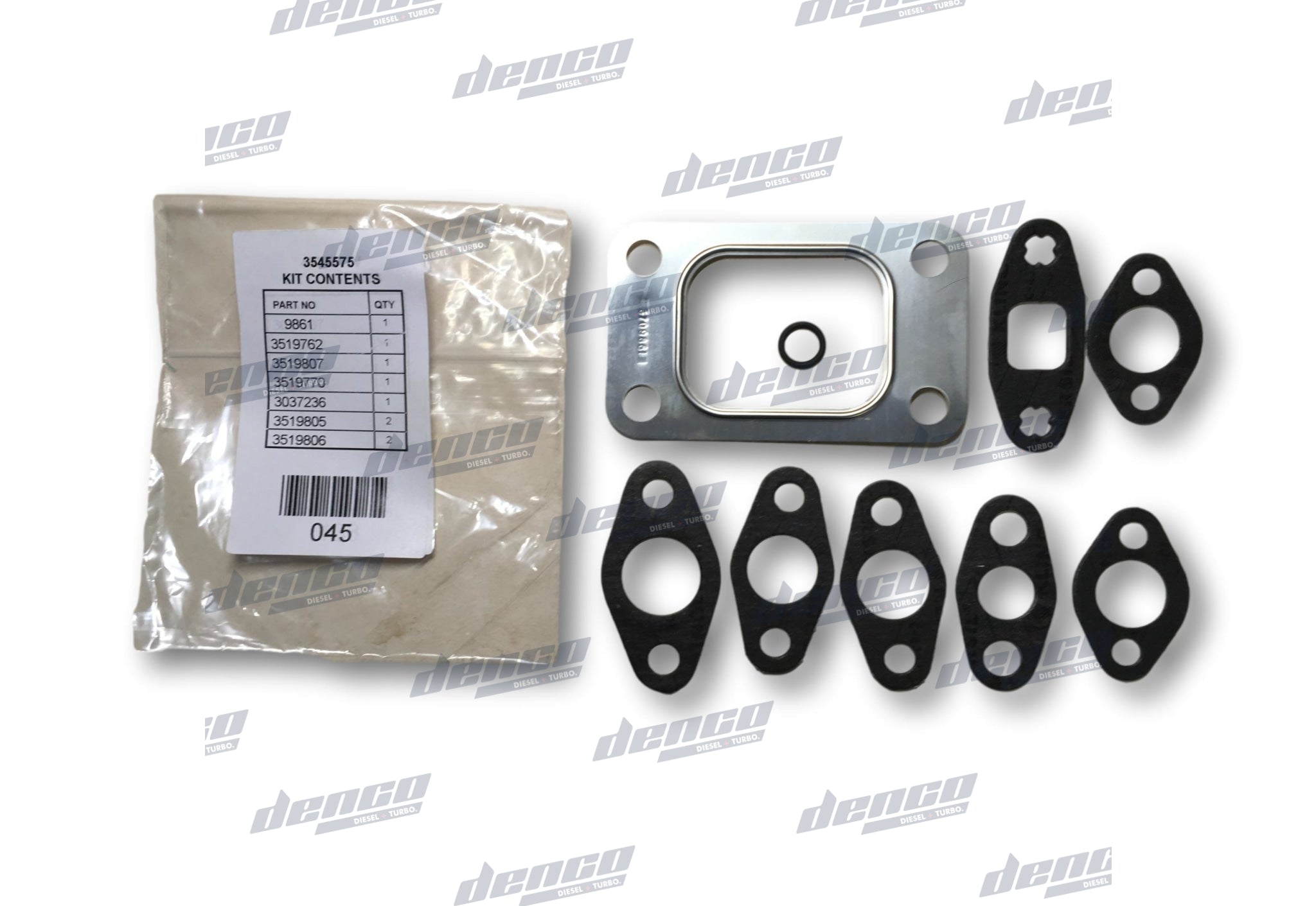 4033001H TURBOCHARGER HE351W CUMMINS TRUCK (ENGINE ISBE5 6 CYL) | Denco ...